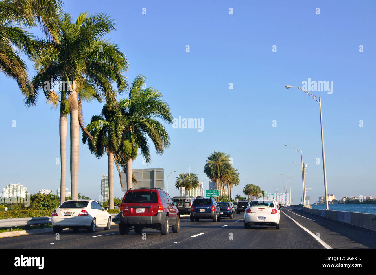 Miami florida traffic hi-res stock photography and images - Alamy