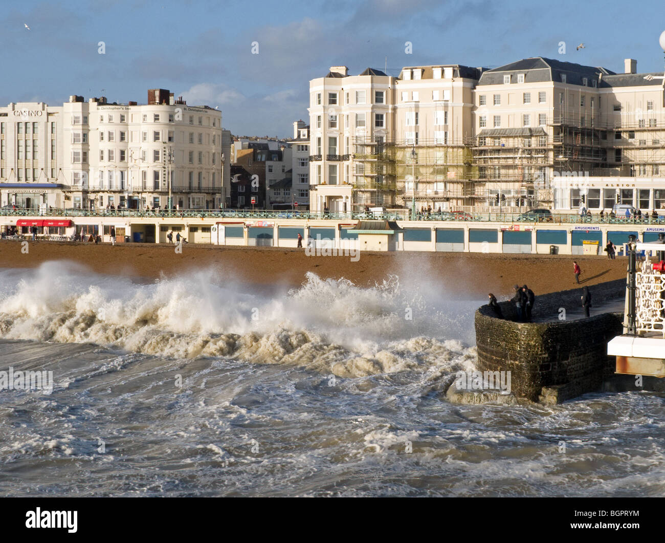 Brighton sea regency uk hi-res stock photography and images - Alamy