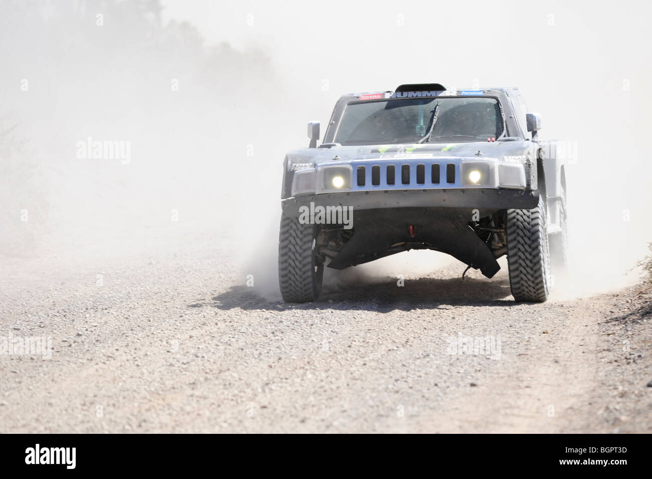 American Pilot Robby Gordon in Rally Dakar 2010, in 13 th stage San ...