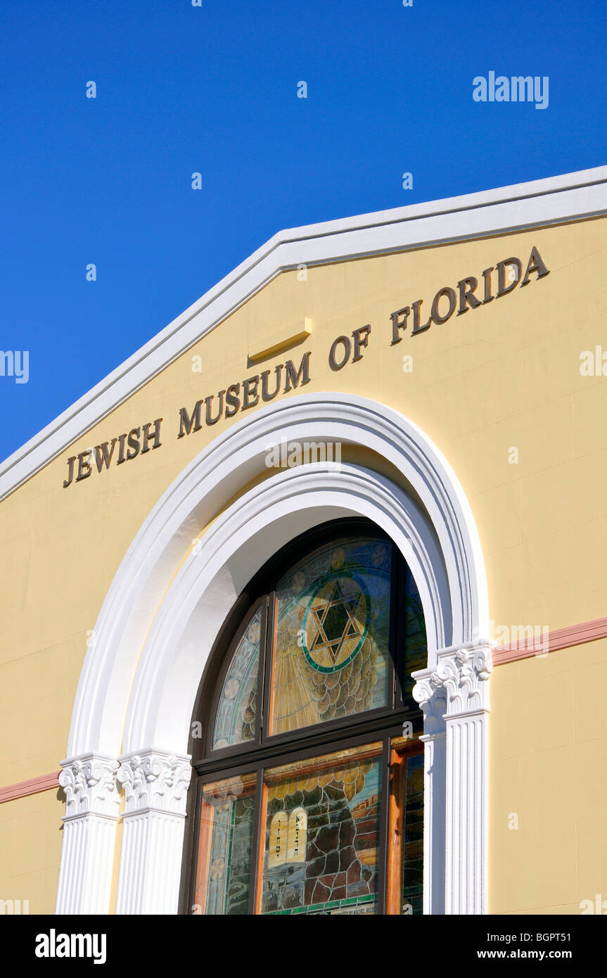 Jewish Museum of Florida, Miami Beach, Florida, USA Stock Photo - Alamy