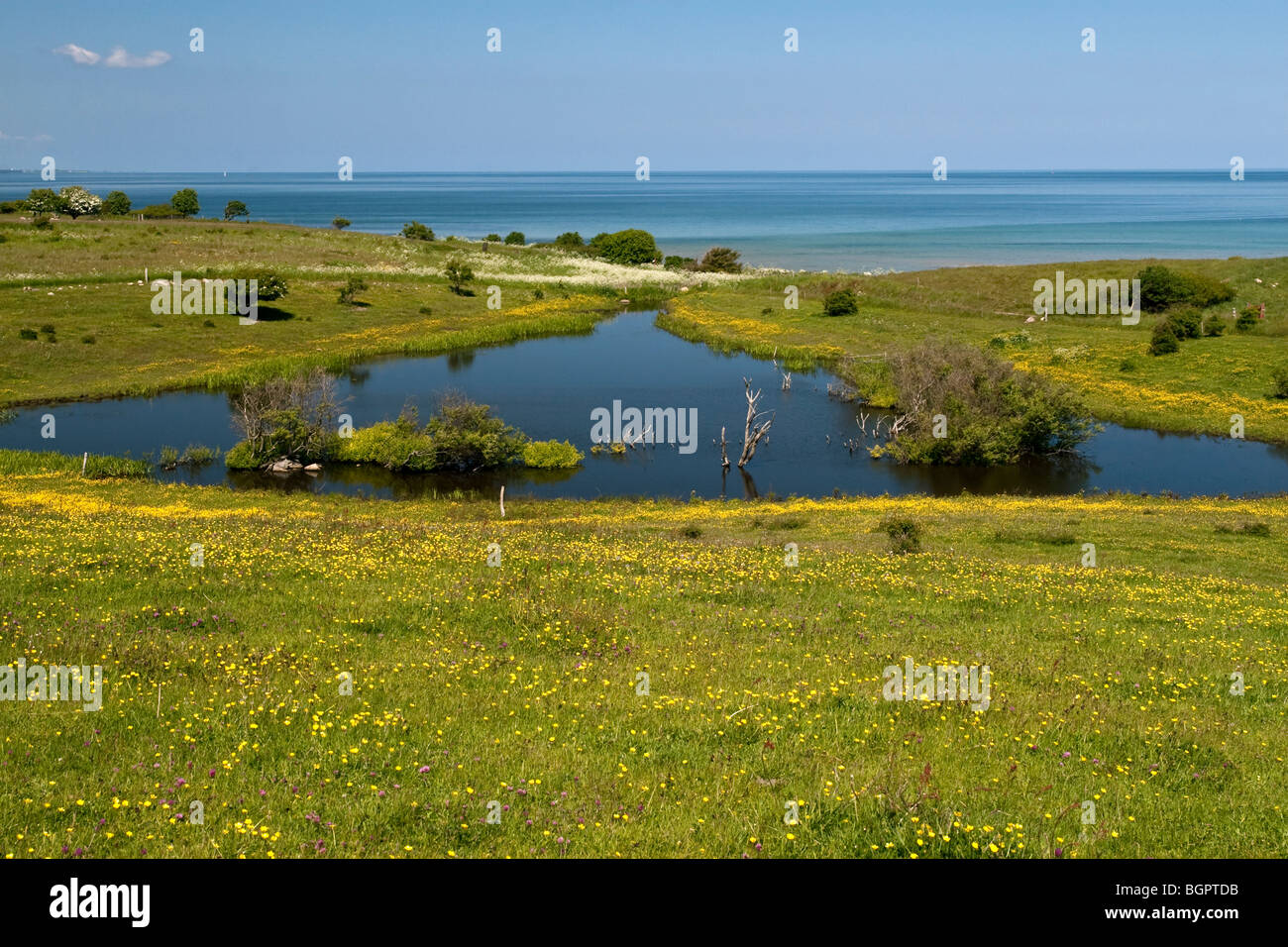 Spring at Funen. Denmark Stock Photo - Alamy