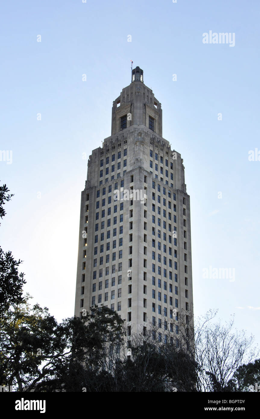 State Capitol Building, Baton Rouge, Louisiana, USA Stock Photo - Alamy