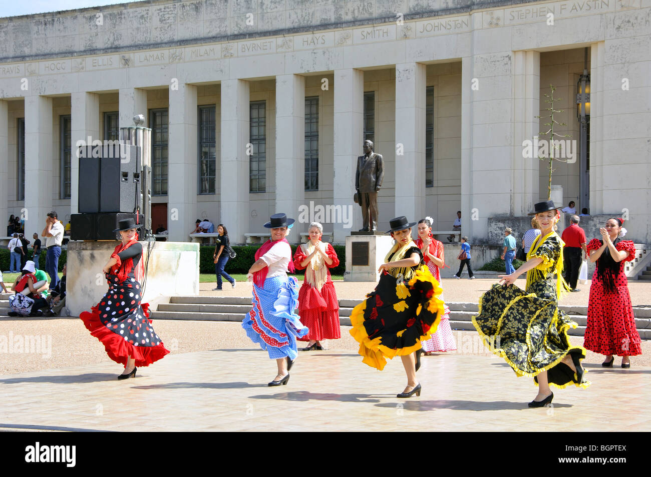 Flamenco dancers, Texas State Fair, Dallas, Texas, USA Stock Photo - Alamy