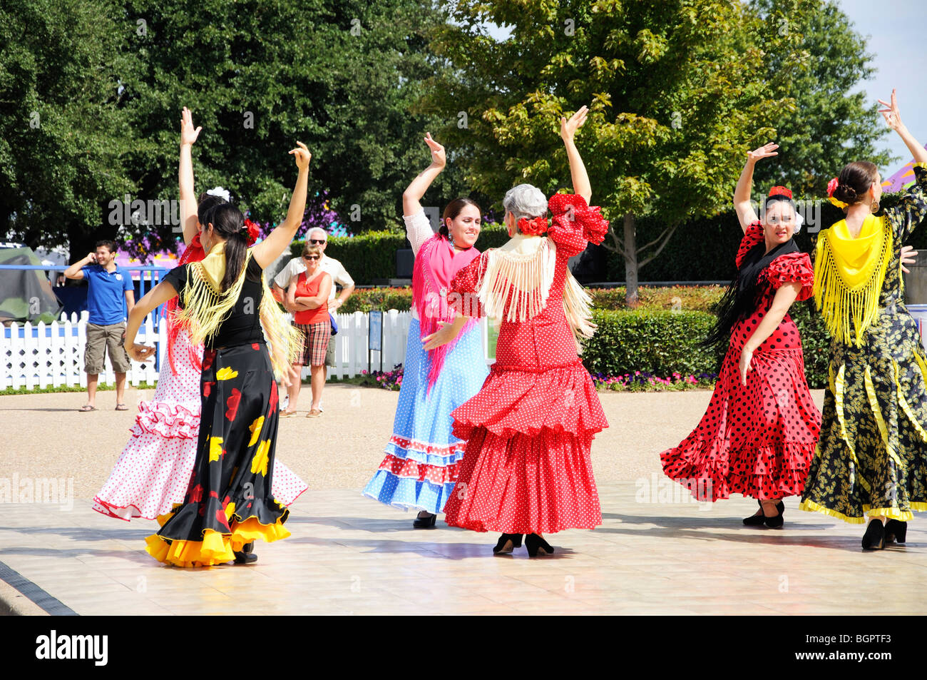 Flamenco dancers, Texas State Fair, Dallas, Texas, USA Stock Photo - Alamy