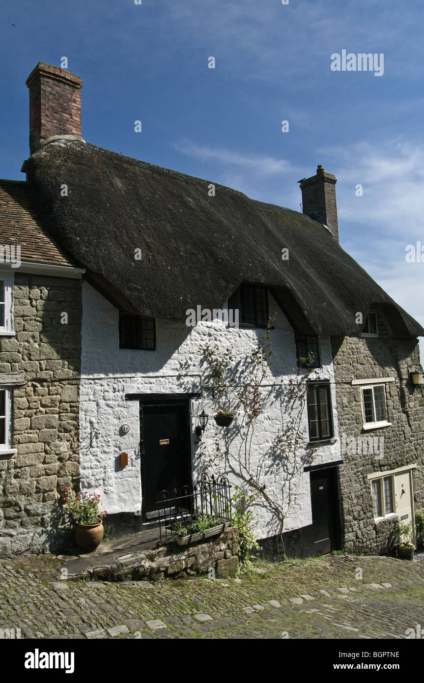 Gold hill shaftesbury hi-res stock photography and images - Alamy