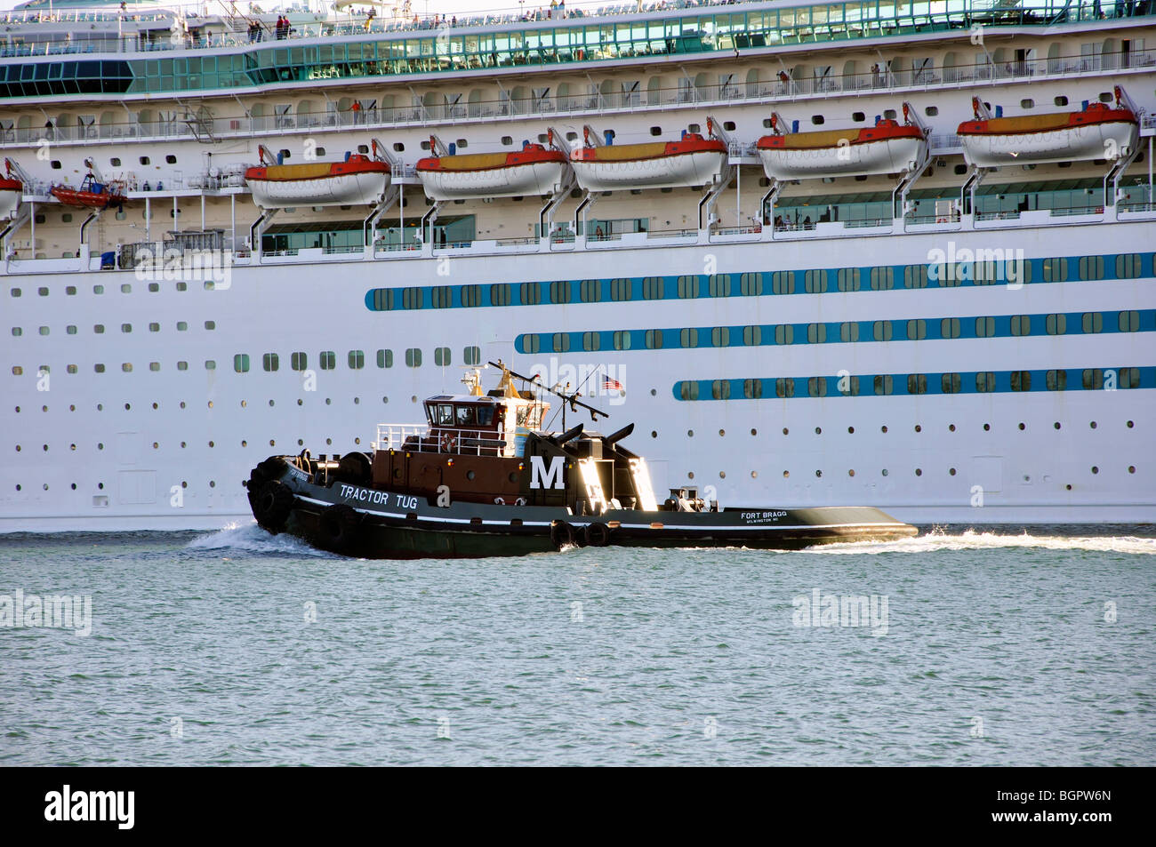 Cruise ship, Miami, Florida, USA Stock Photo - Alamy