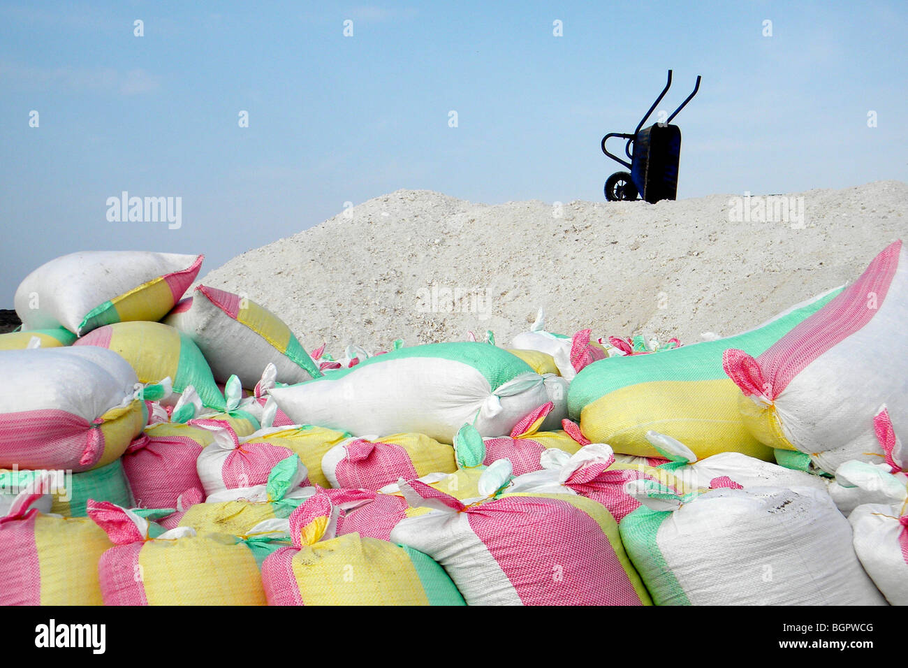 Asale salt lake, danakil, ethiopia Stock Photo - Alamy