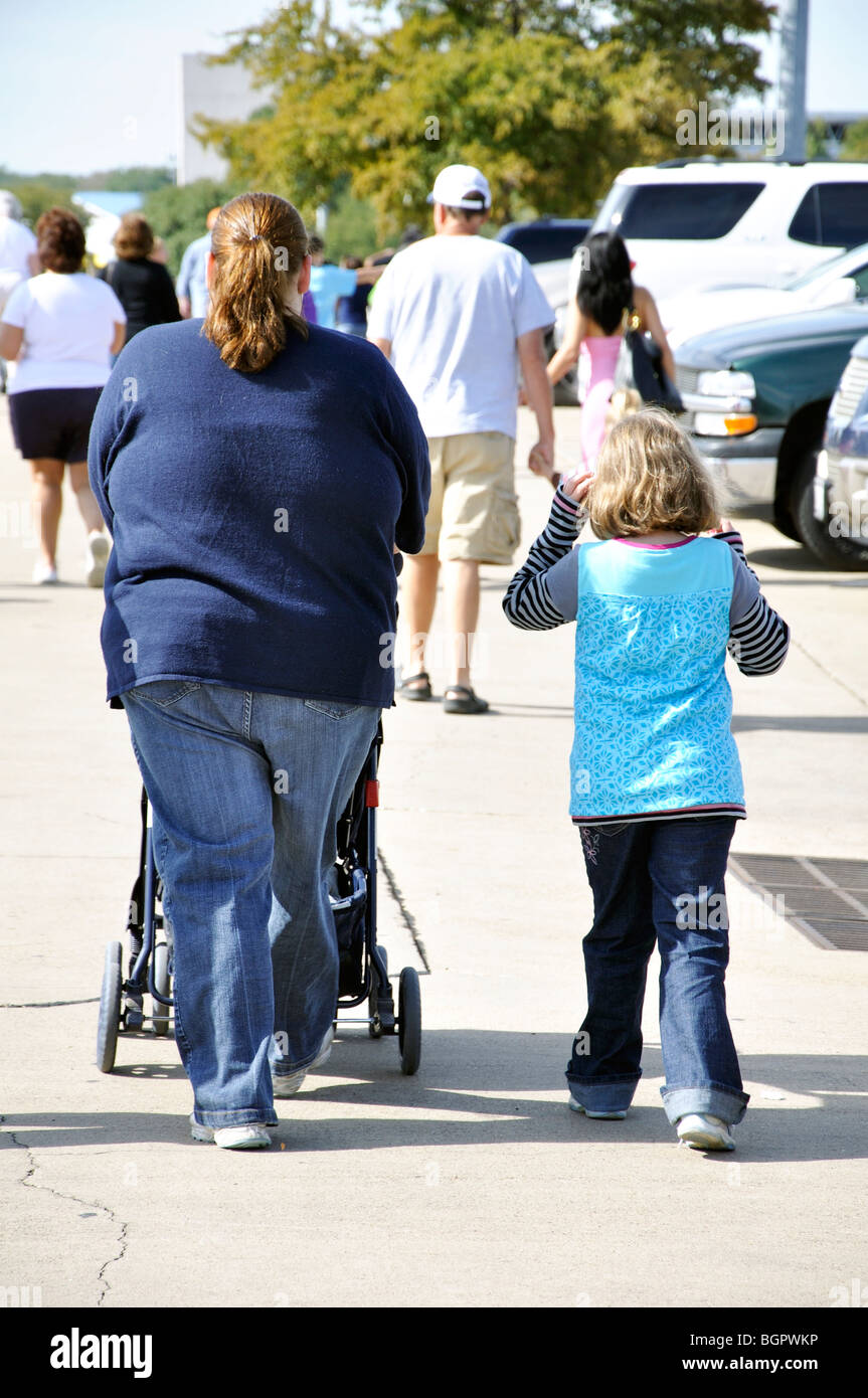 Overweight mother overweight child hi-res stock photography and images ...