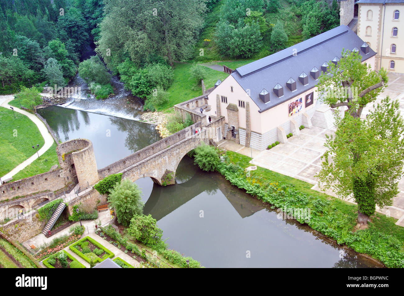 Medieval fortifications luxembourg city hi-res stock photography and ...