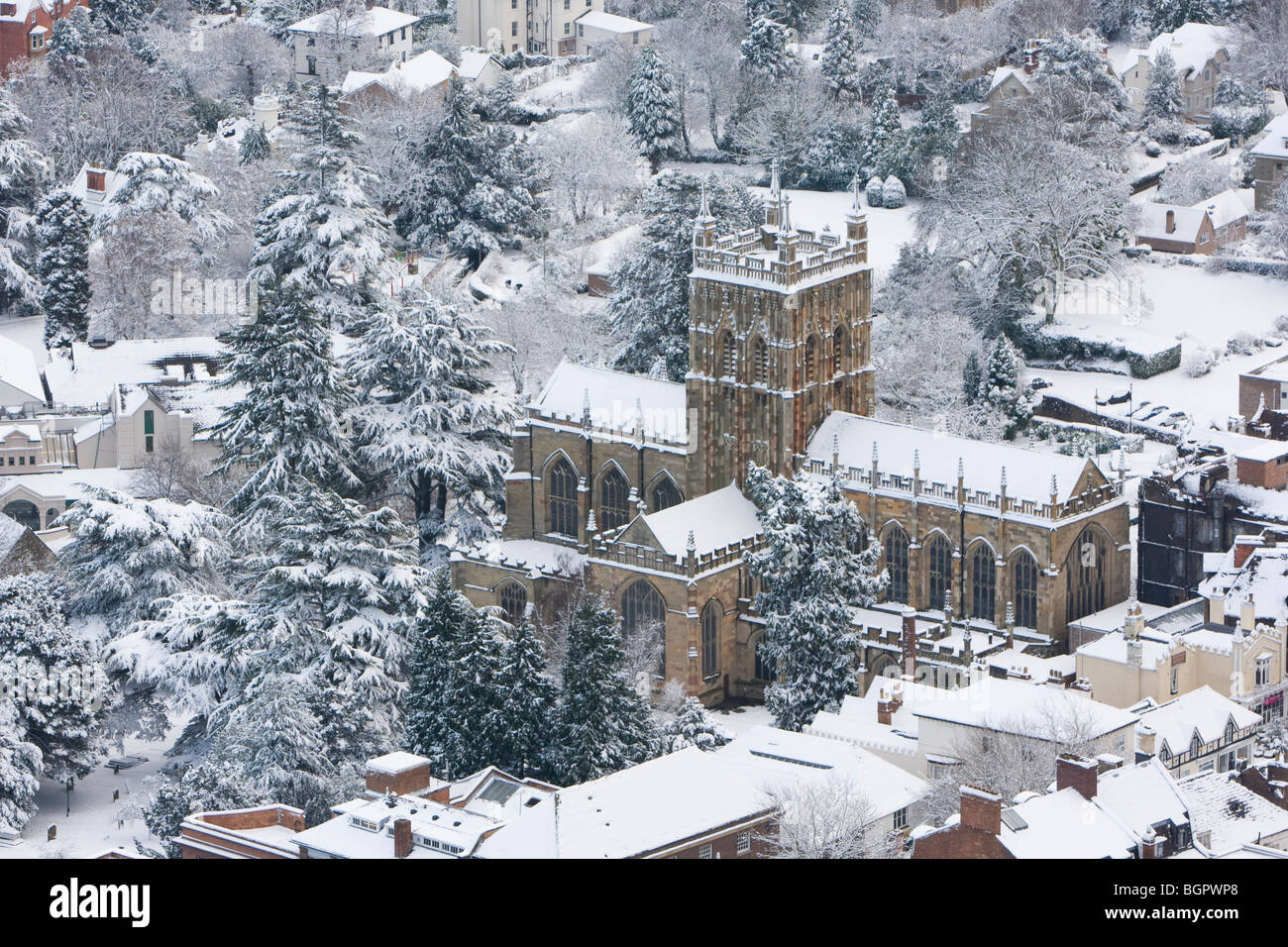 Great malvern priory view hi-res stock photography and images - Alamy