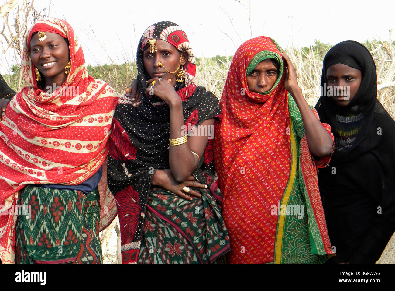 afar women, danakil, ethiopia Stock Photo - Alamy