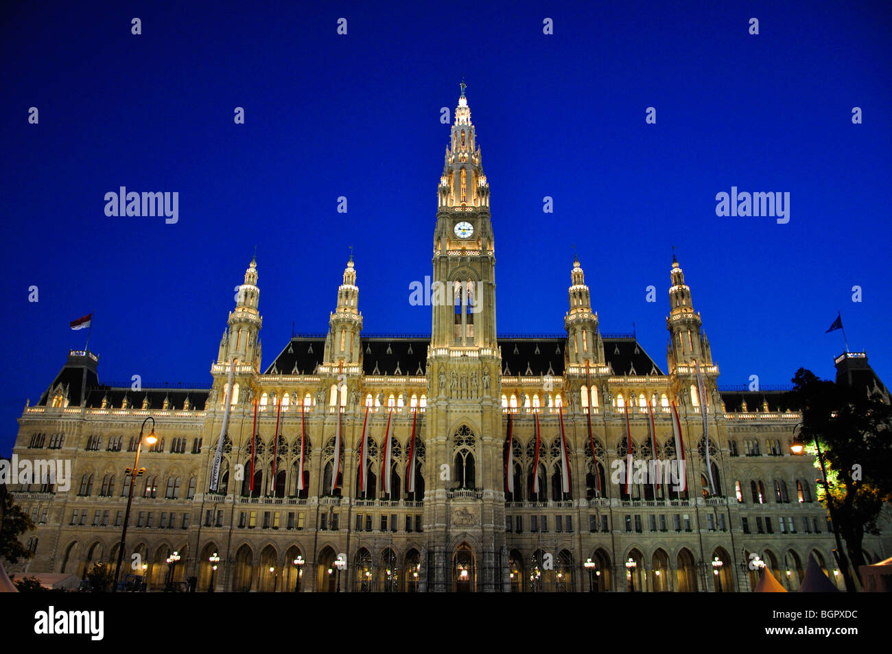 Neues Rathaus (City Hall), Vienna, Austria Stock Photo - Alamy