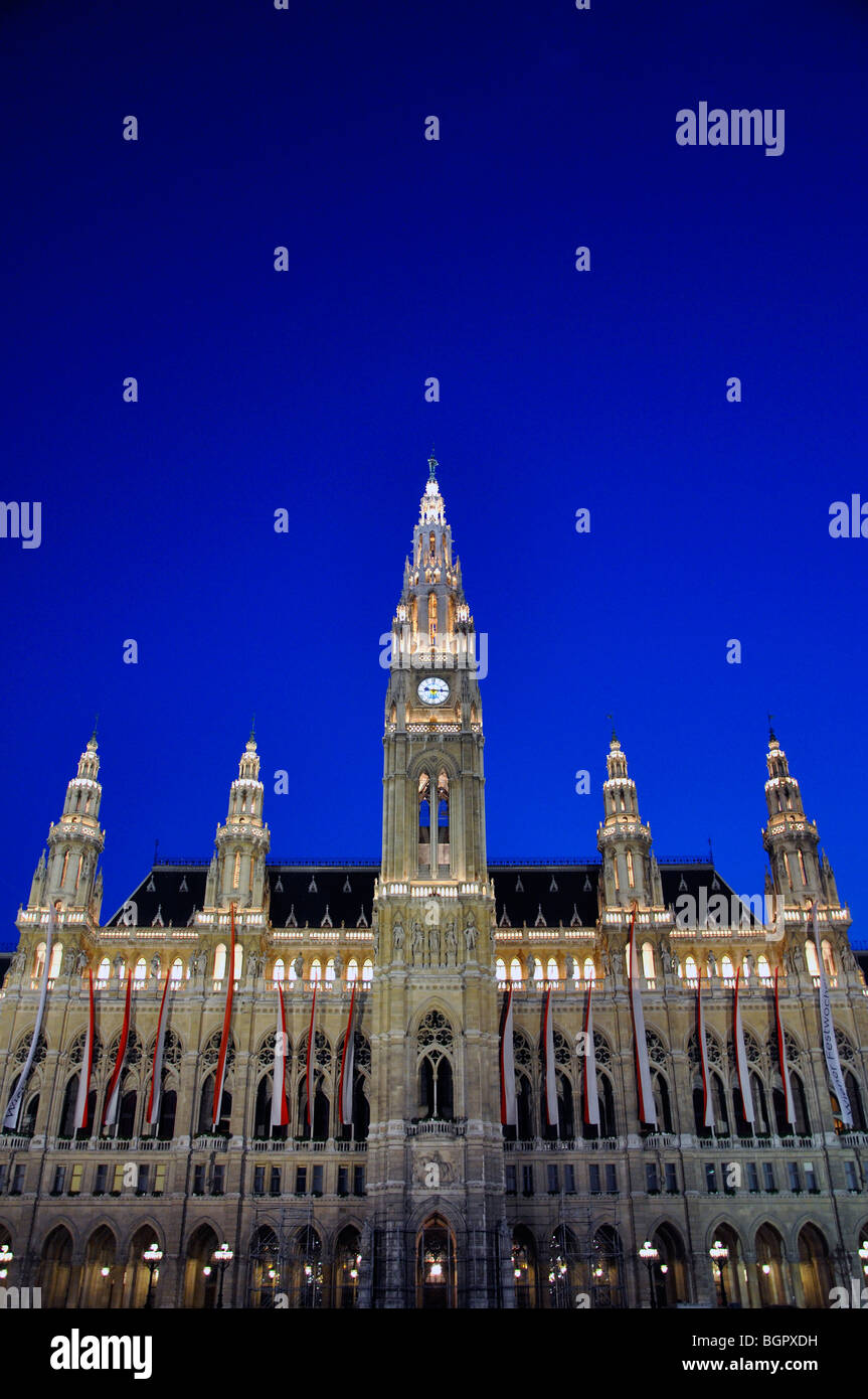 Neues Rathaus (City Hall), Vienna, Austria Stock Photo - Alamy