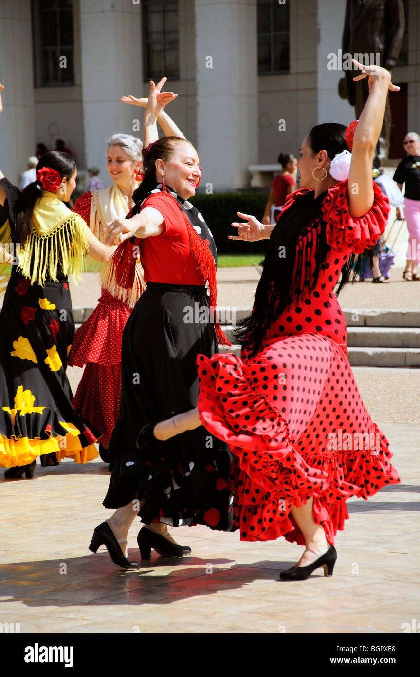 Flamenco dancers, Texas State Fair, Dallas, Texas, USA Stock Photo - Alamy