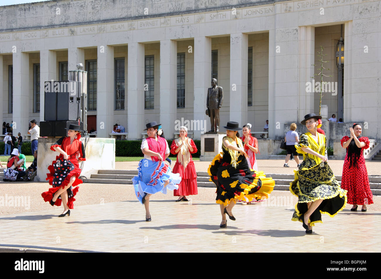 Flamenco dancers, Texas State Fair, Dallas, Texas, USA Stock Photo - Alamy