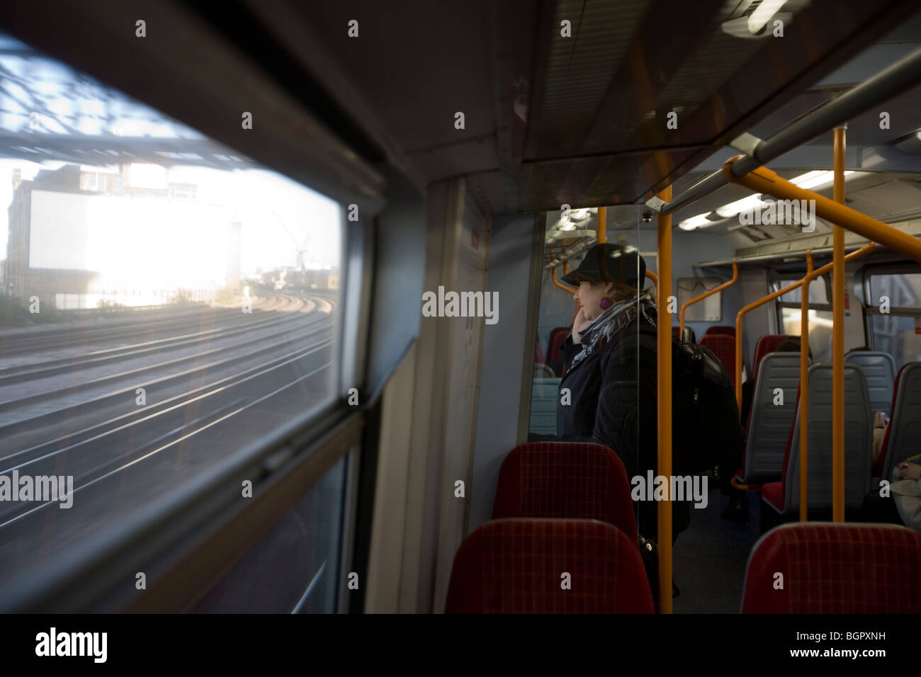 Outside of train window hi-res stock photography and images - Alamy