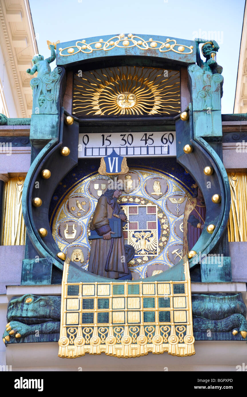 Ankeruhr, Vienna, Austria Stock Photo - Alamy