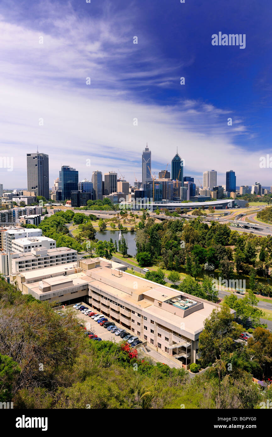 Skyline perth western australia hi-res stock photography and images - Alamy