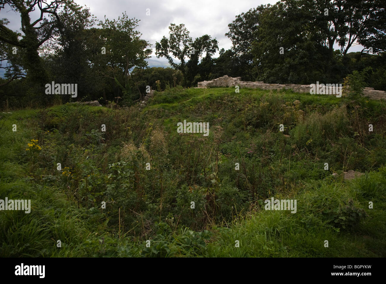 Castell aberlleiniog castle hi-res stock photography and images - Alamy
