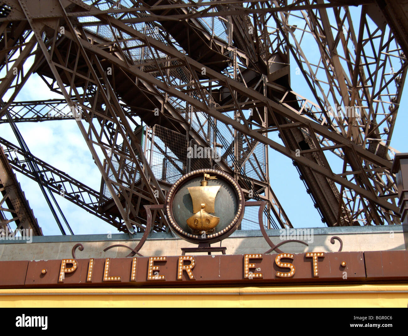 Eiffel Tower Stairway High Resolution Stock Photography and Images - Alamy