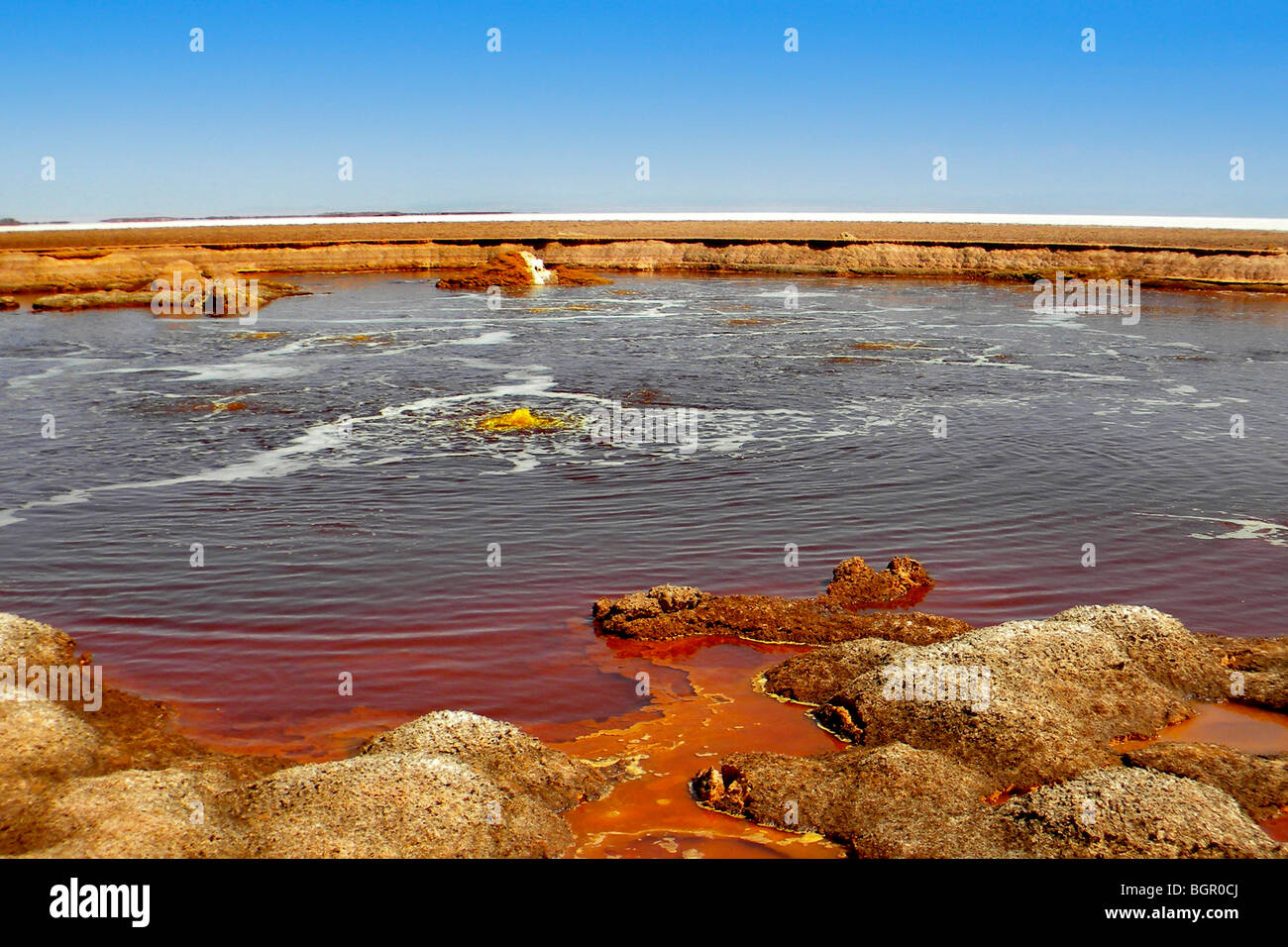 dallol lake, danakil, ethiopia Stock Photo - Alamy