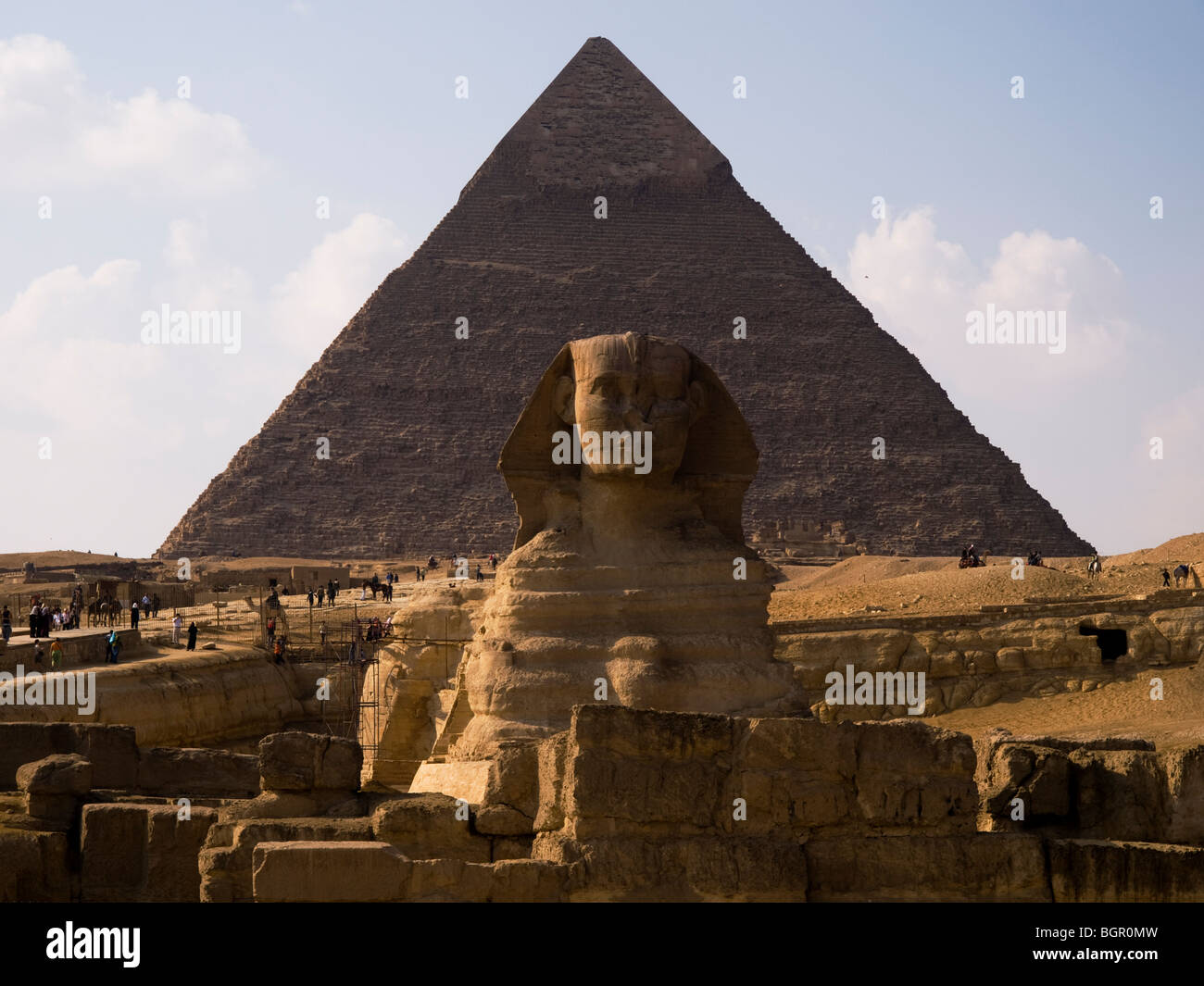 Egypt sphinx sun hi-res stock photography and images - Alamy