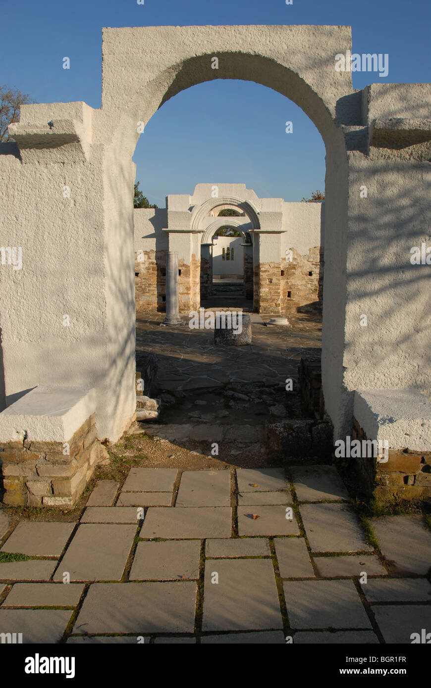 Round (Golden) Church in Preslav, Veliki Preslav, Bulgaria Stock Photo ...
