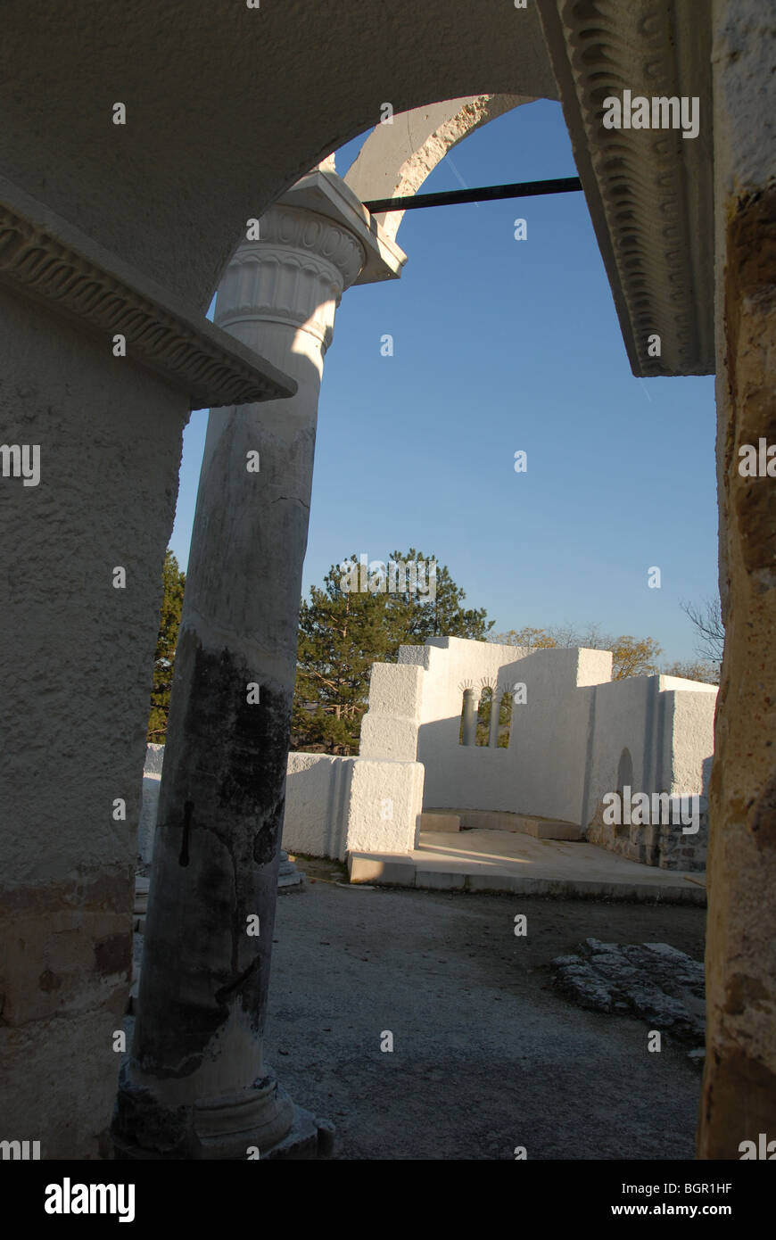 Round (Golden) Church in Preslav, Veliki Preslav, Bulgaria Stock Photo ...