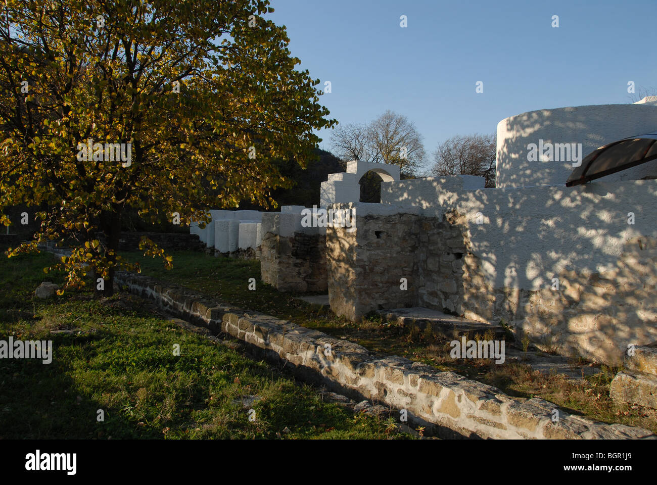 Round (Golden) Church in Preslav, Veliki Preslav, Bulgaria Stock Photo ...