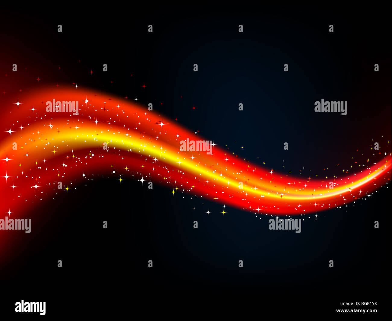 Abstract fiery background with sparkle effect Stock Photo - Alamy