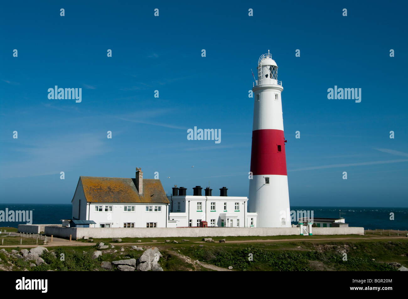 Portland Bill Lighthouse Stock Photo - Alamy