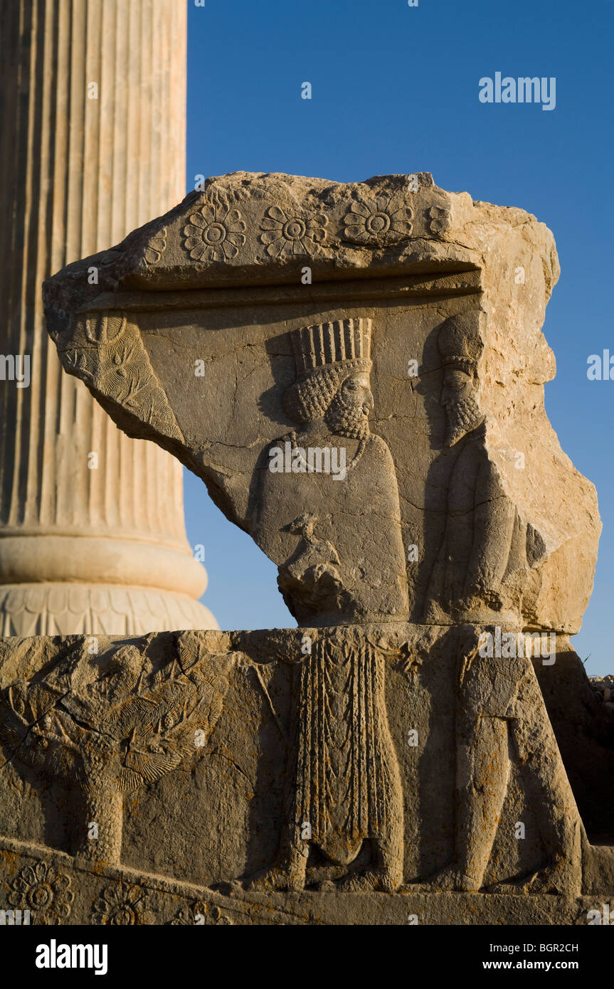 IRAN, Persepolis , Takht-e Jamshid ,The ceremonial capital of the ...