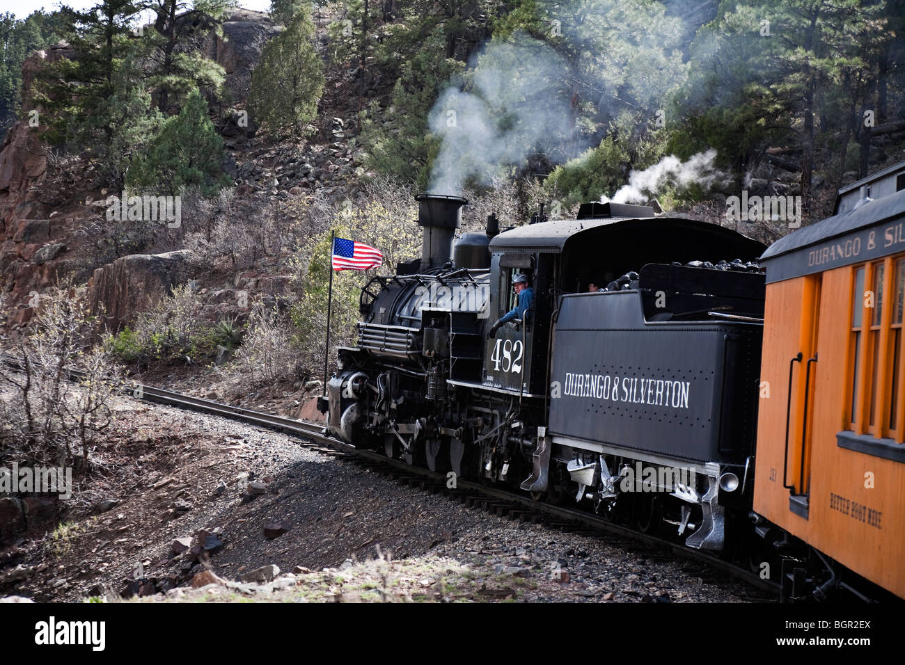 Cliff railroad High Resolution Stock Photography and Images - Alamy