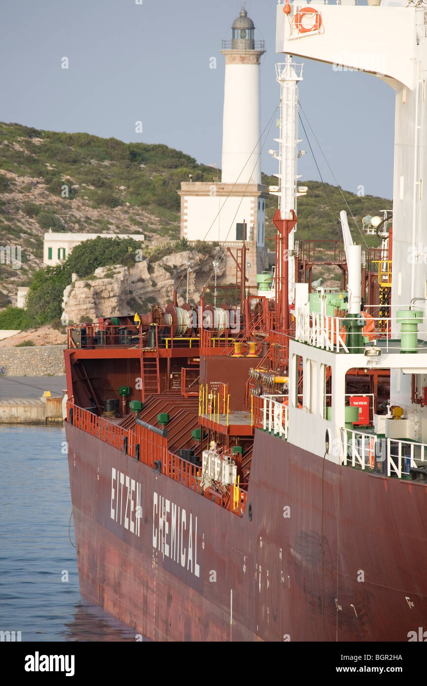 A Chemical and Products Tanker Stock Photo - Alamy