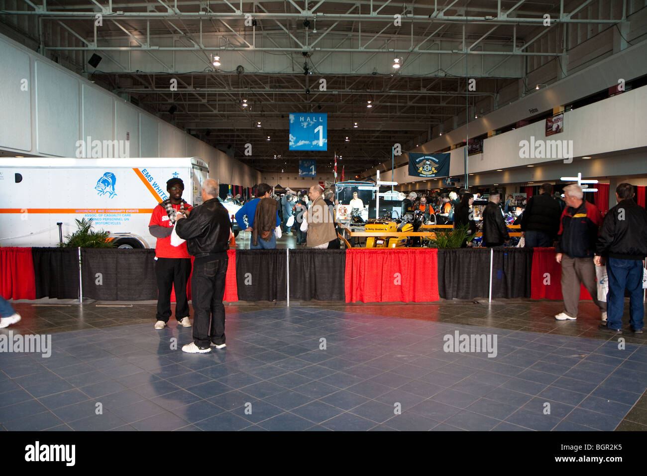 entrance motorcycle bike show Stock Photo - Alamy