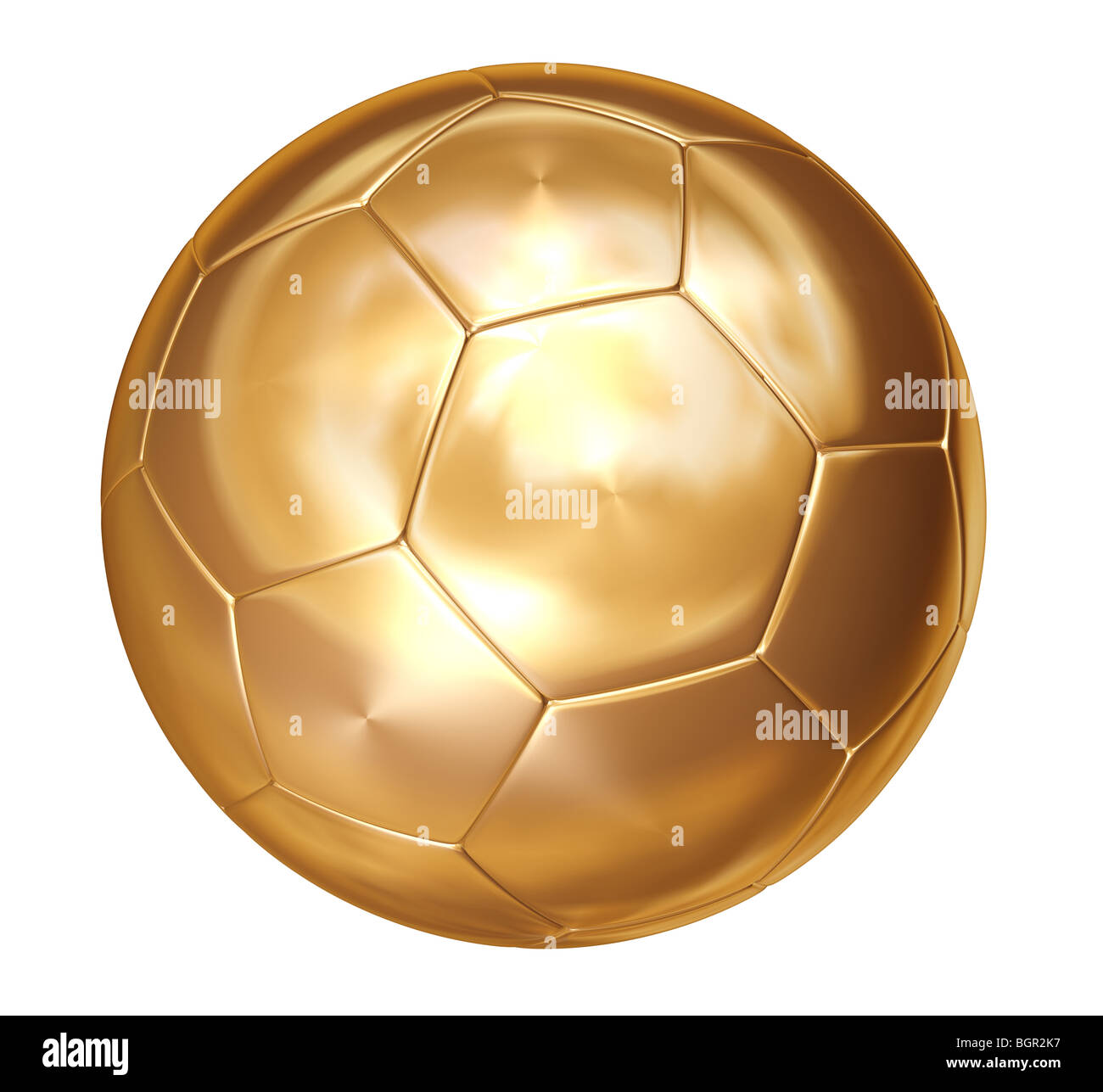 Gold football Cut Out Stock Images & Pictures - Alamy