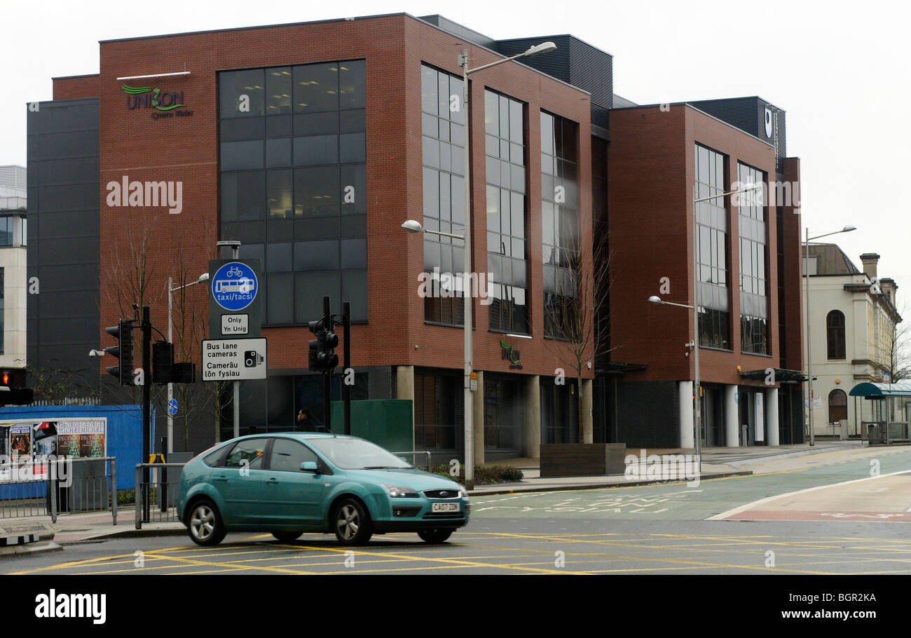 Unison the public service union offices in Cardiff Wales UK Stock Photo ...