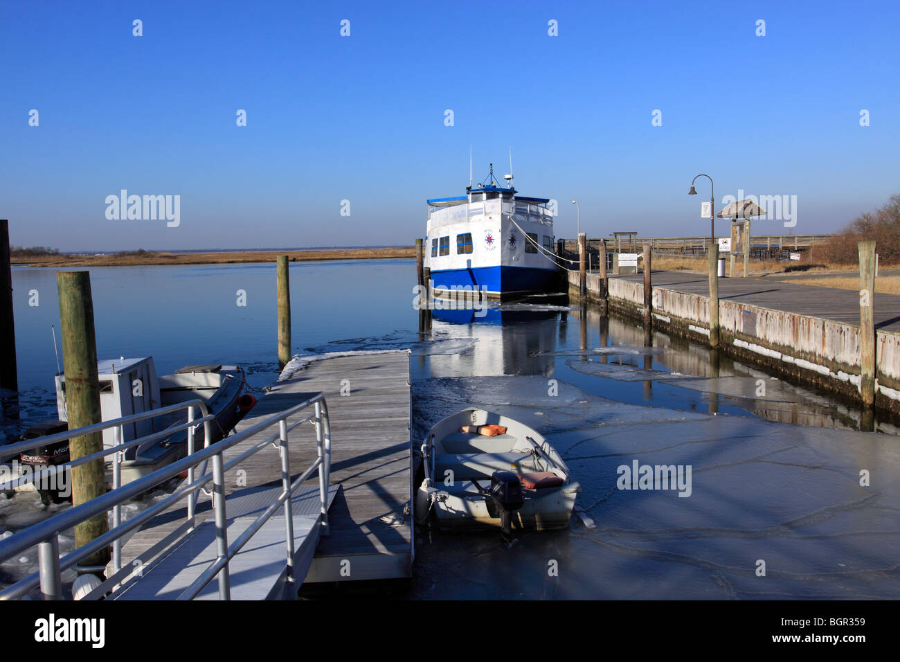 Captree boat basin, Long Island, NY Stock Photo - Alamy