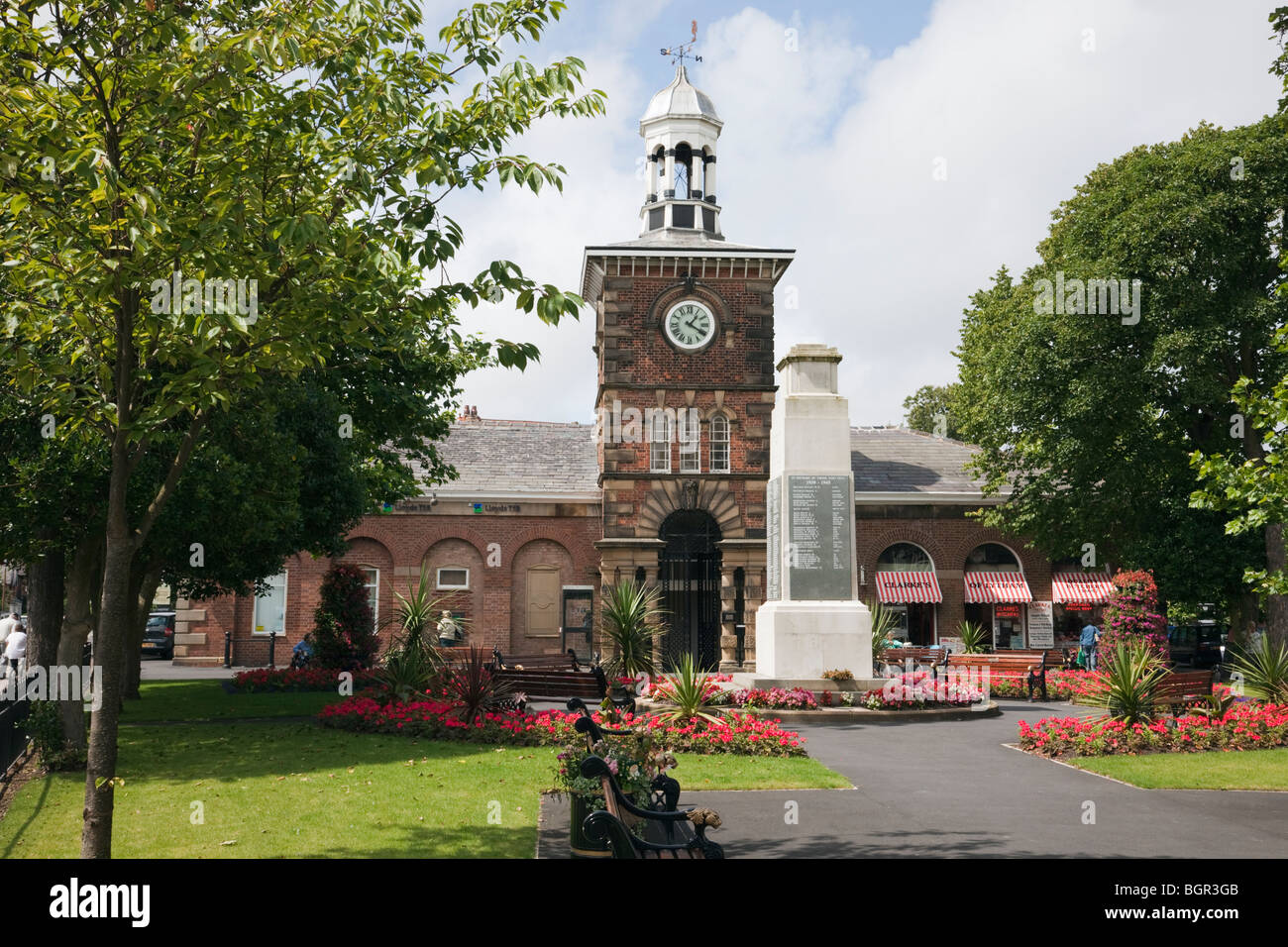 Market Square, Lytham St Annes, Lancashire, England, UK, Europe ...