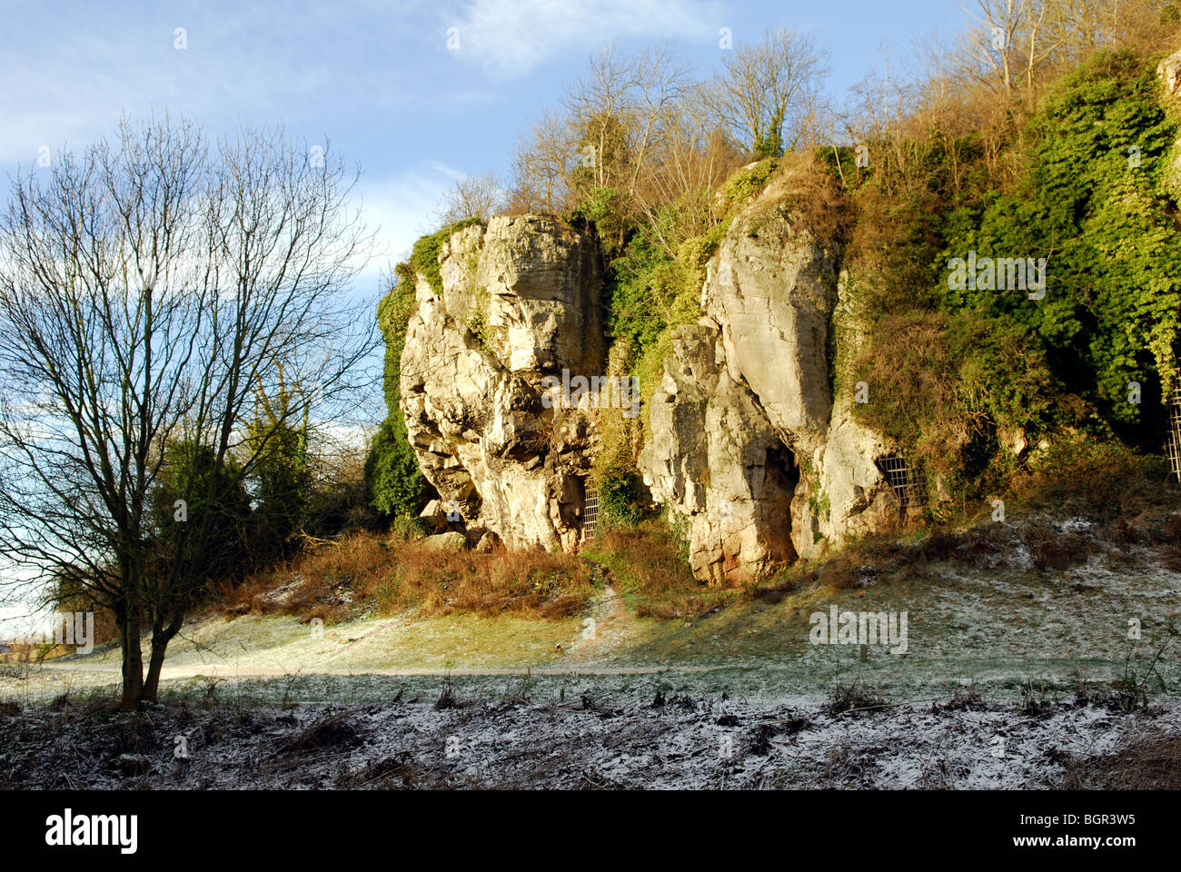 Creswell crags hi-res stock photography and images - Alamy