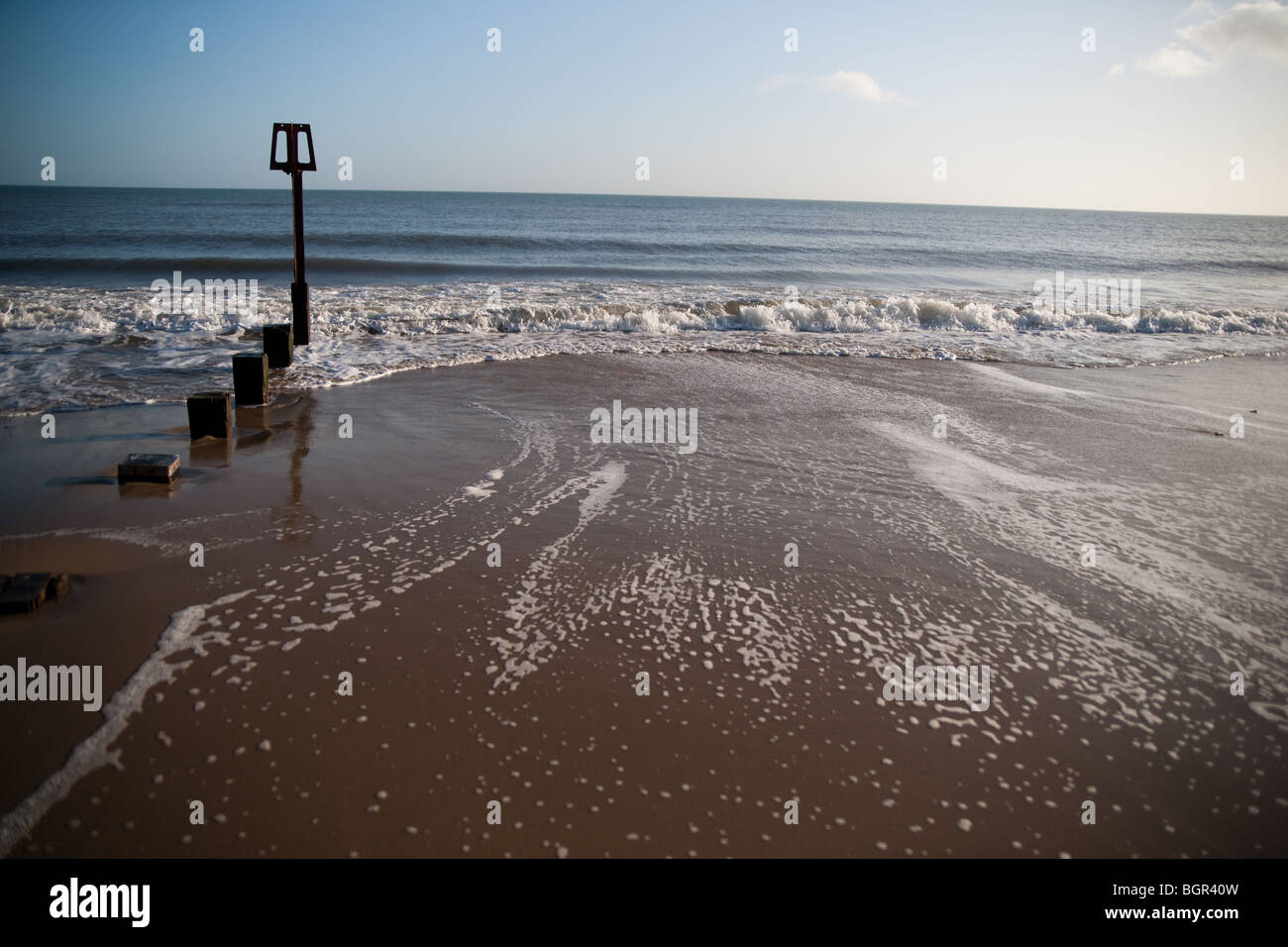 Groyne marker hi-res stock photography and images - Alamy