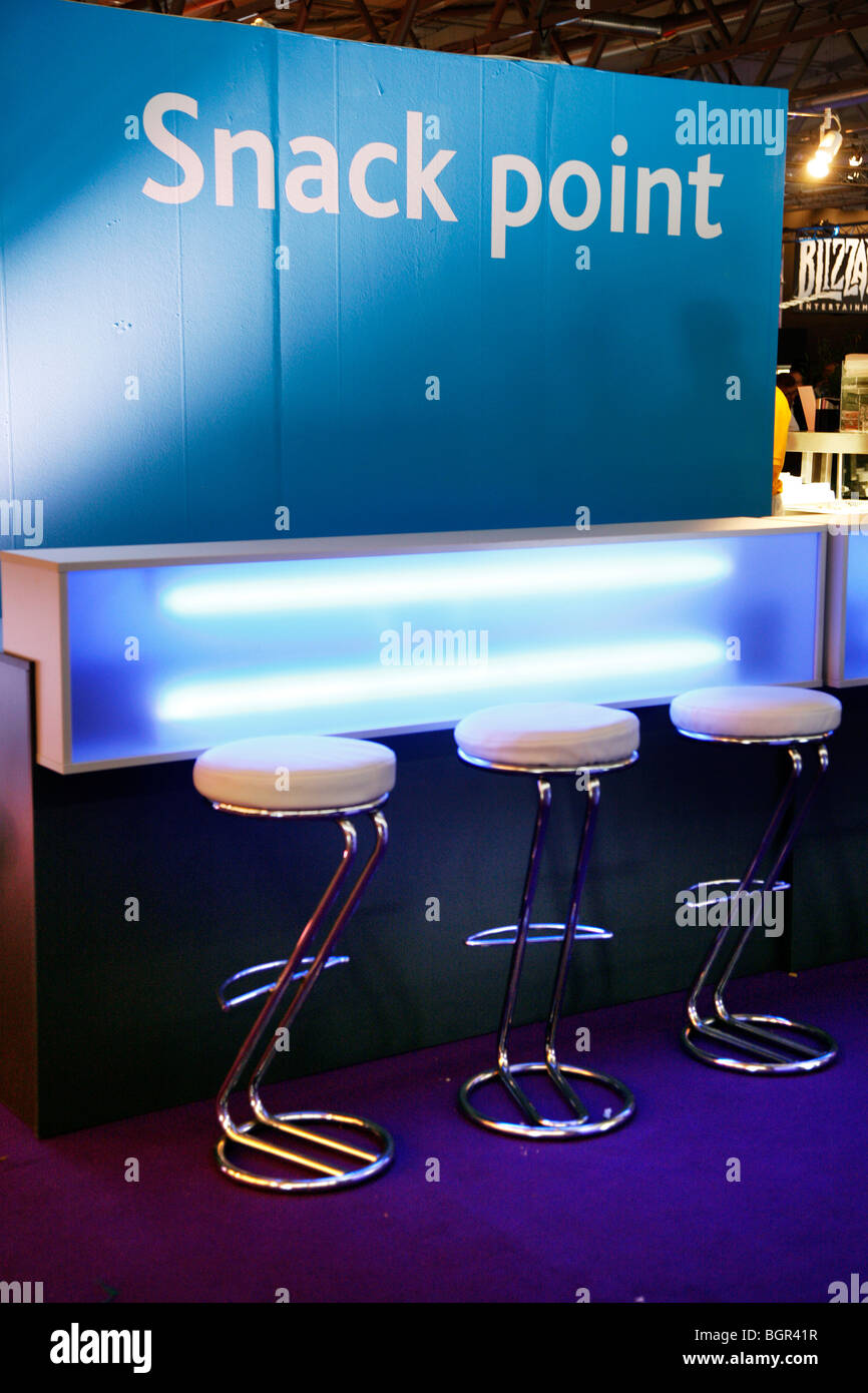 snack point cologne trade fair, NRW, Germany Stock Photo - Alamy