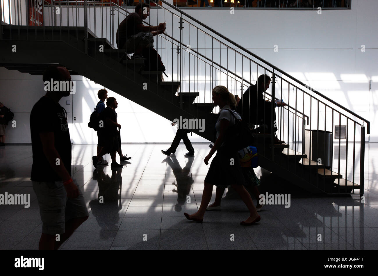 Exhibition stairs hi-res stock photography and images - Alamy