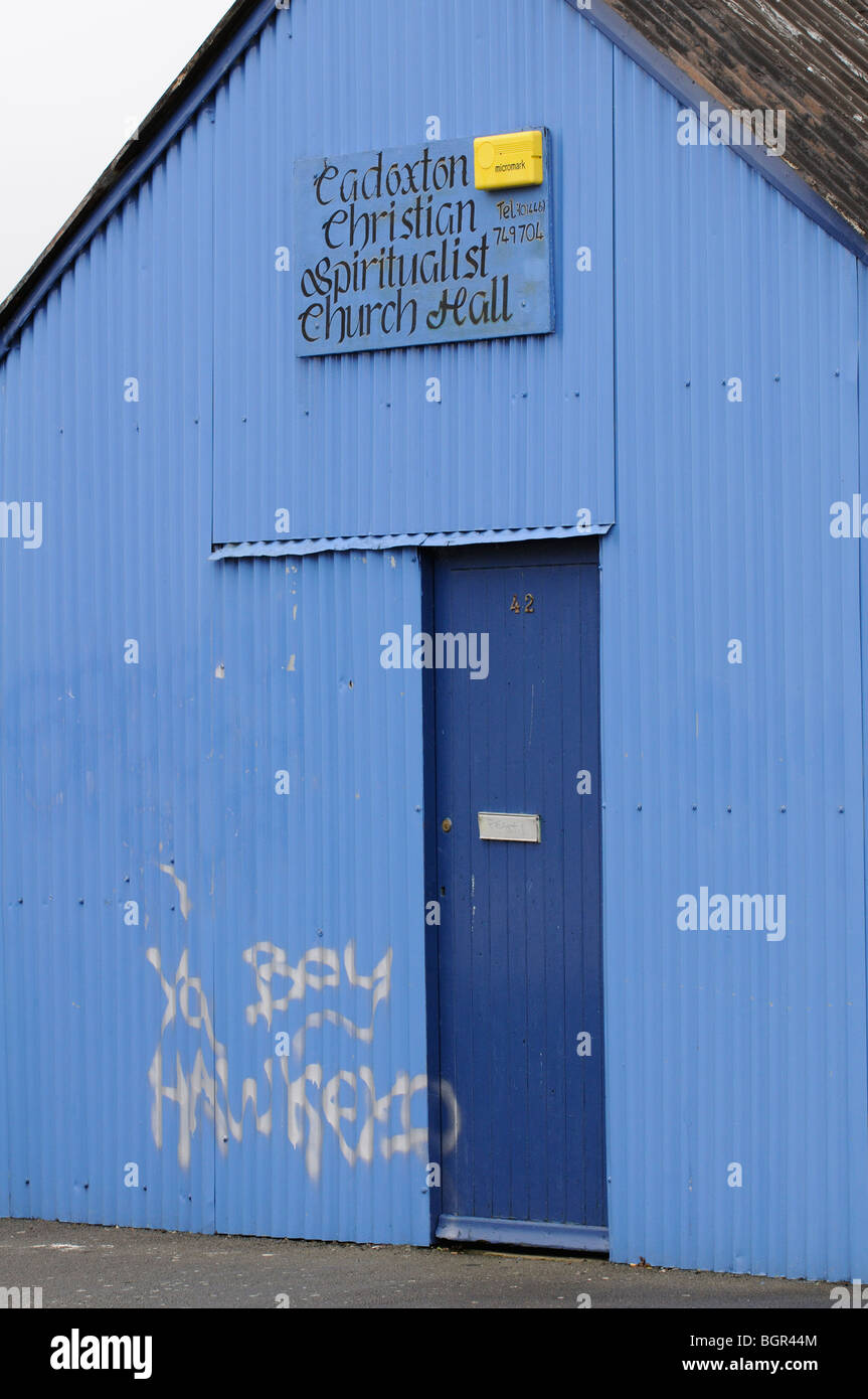 Cadoxton Christian Spiritualist Church hall in Barry South Wales UK ...