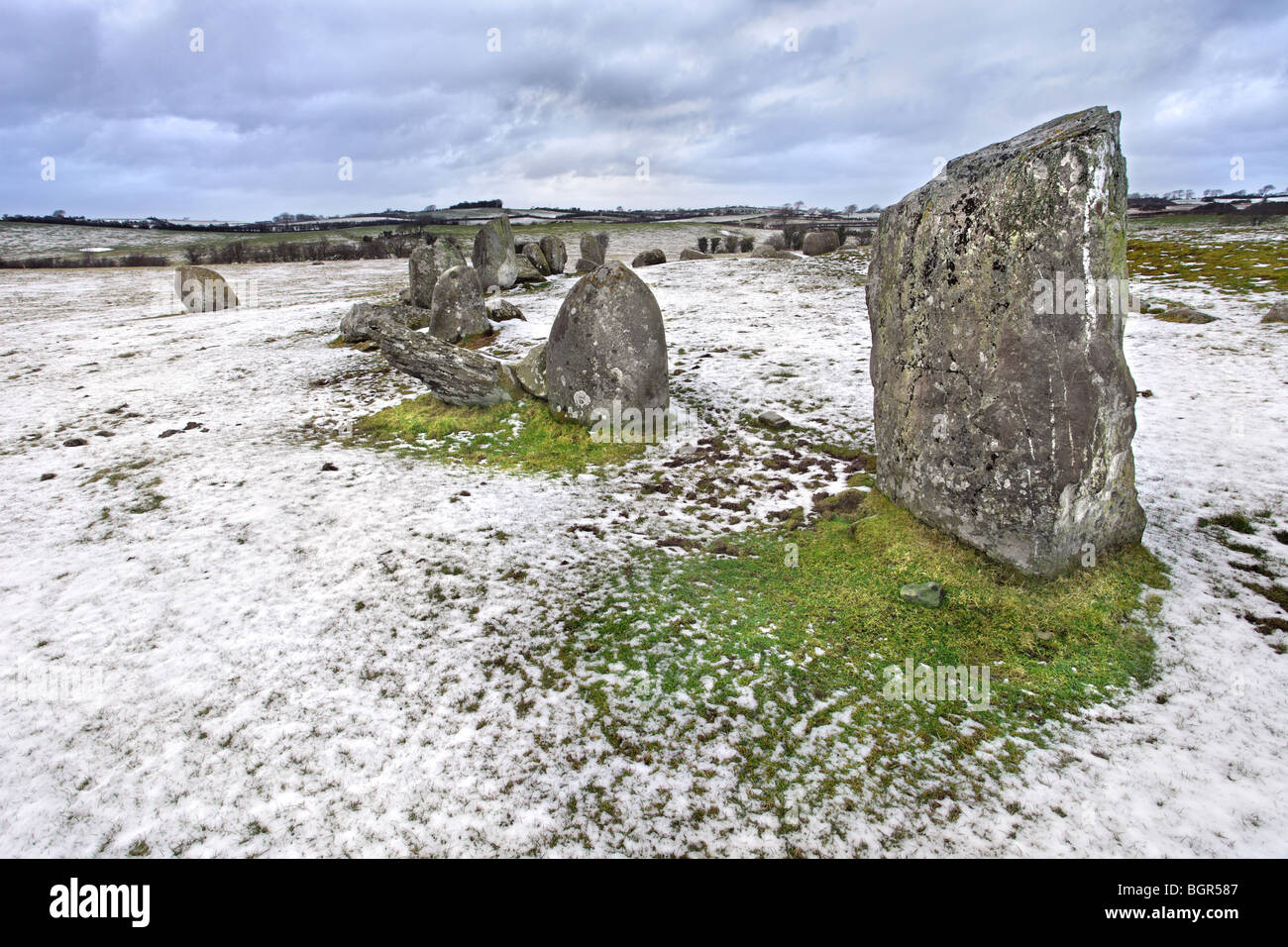 Recumbent stone circle hi-res stock photography and images - Alamy