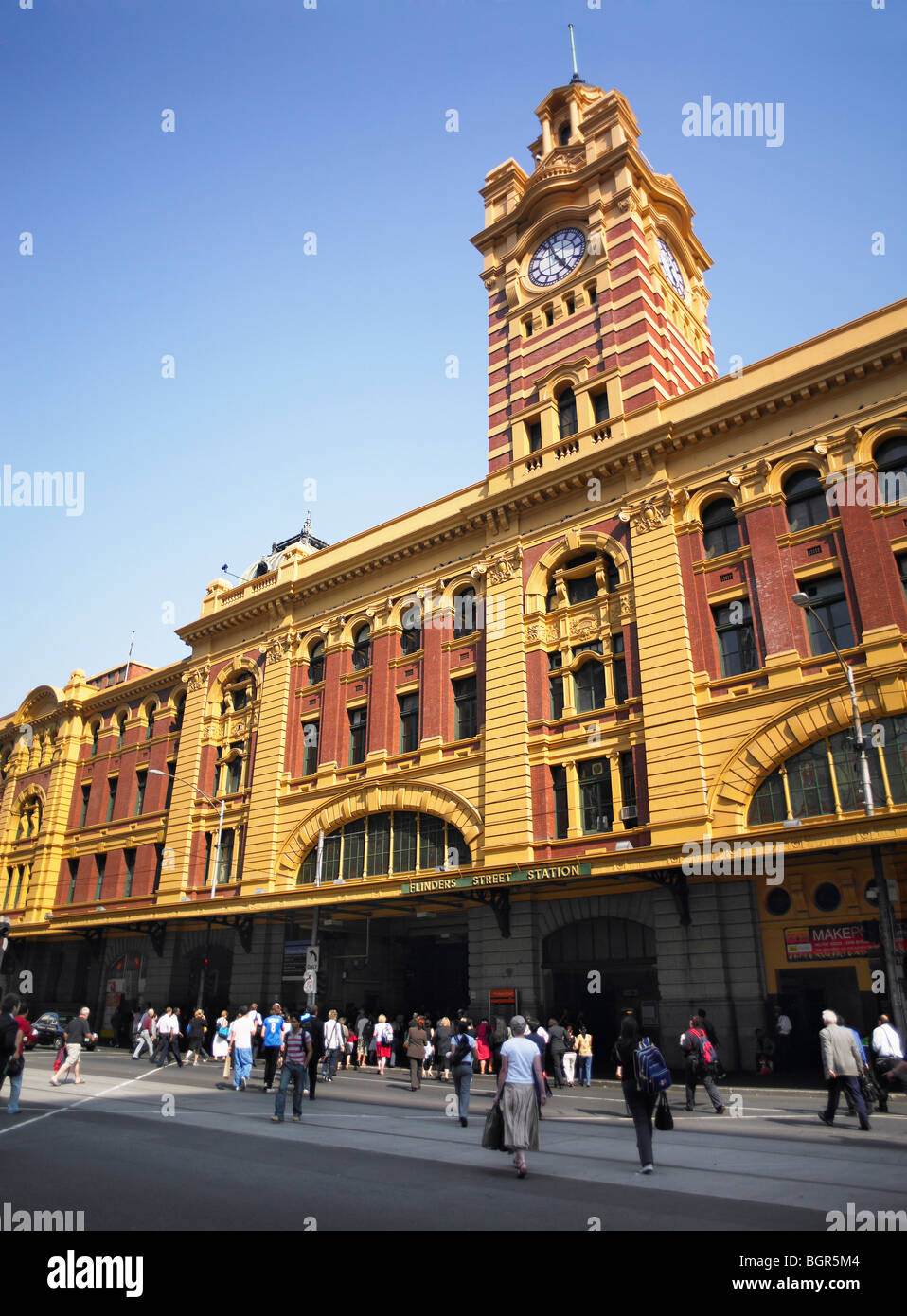 Flinders Street Station Melbourne Australia Stock Photo - Alamy