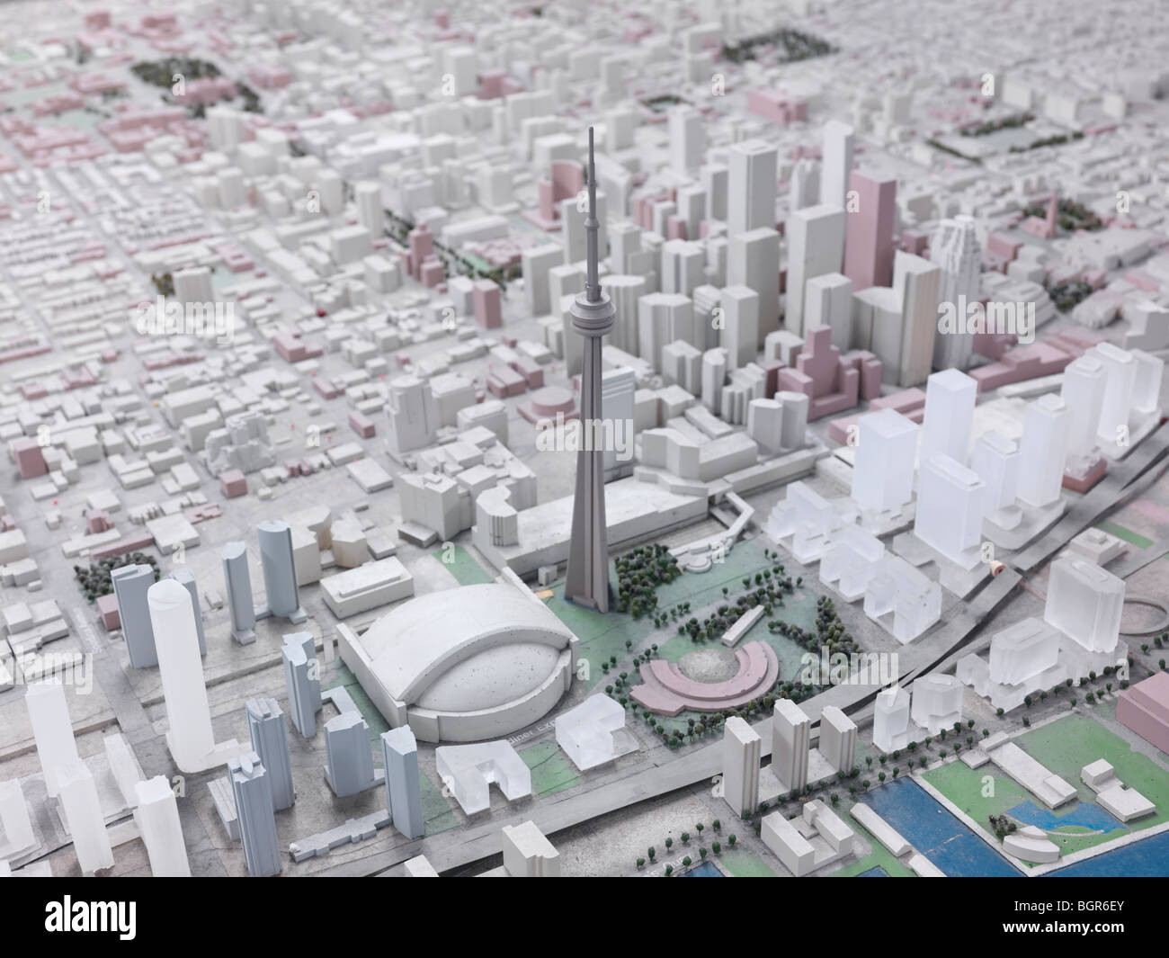 Cn tower design plan hi-res stock photography and images - Alamy