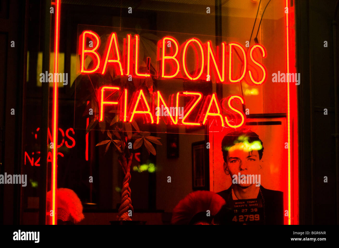Bail bonds sign hi-res stock photography and images - Alamy