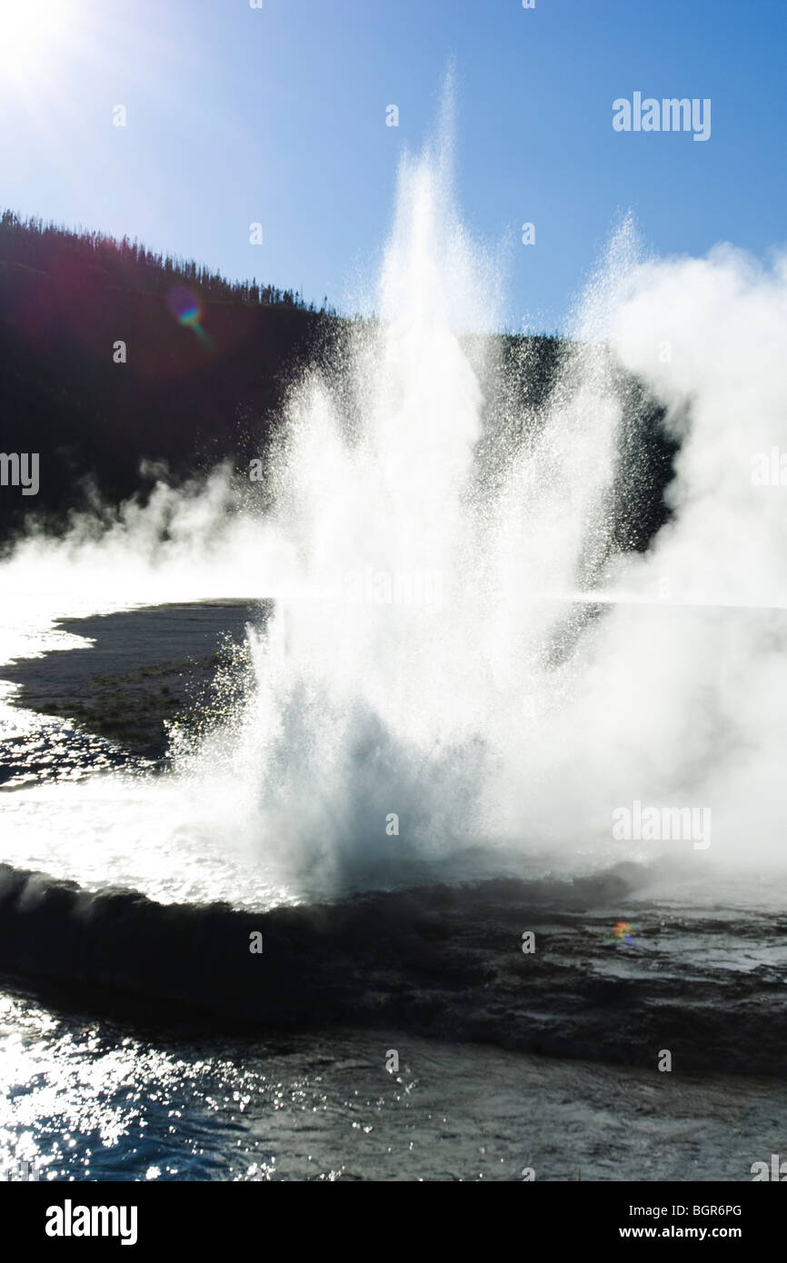 Geyser bursting hi-res stock photography and images - Alamy