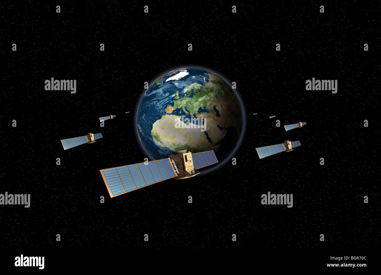 Gps navigation satellite galileo hi-res stock photography and images ...